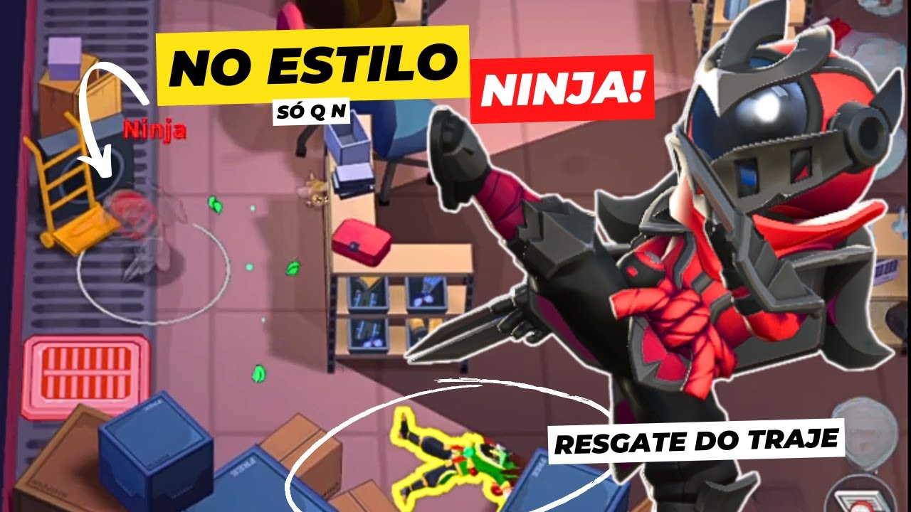 TRAJE DO NINJA GAMEPLAY Super Sus - Quem é o Impostor - YouTube