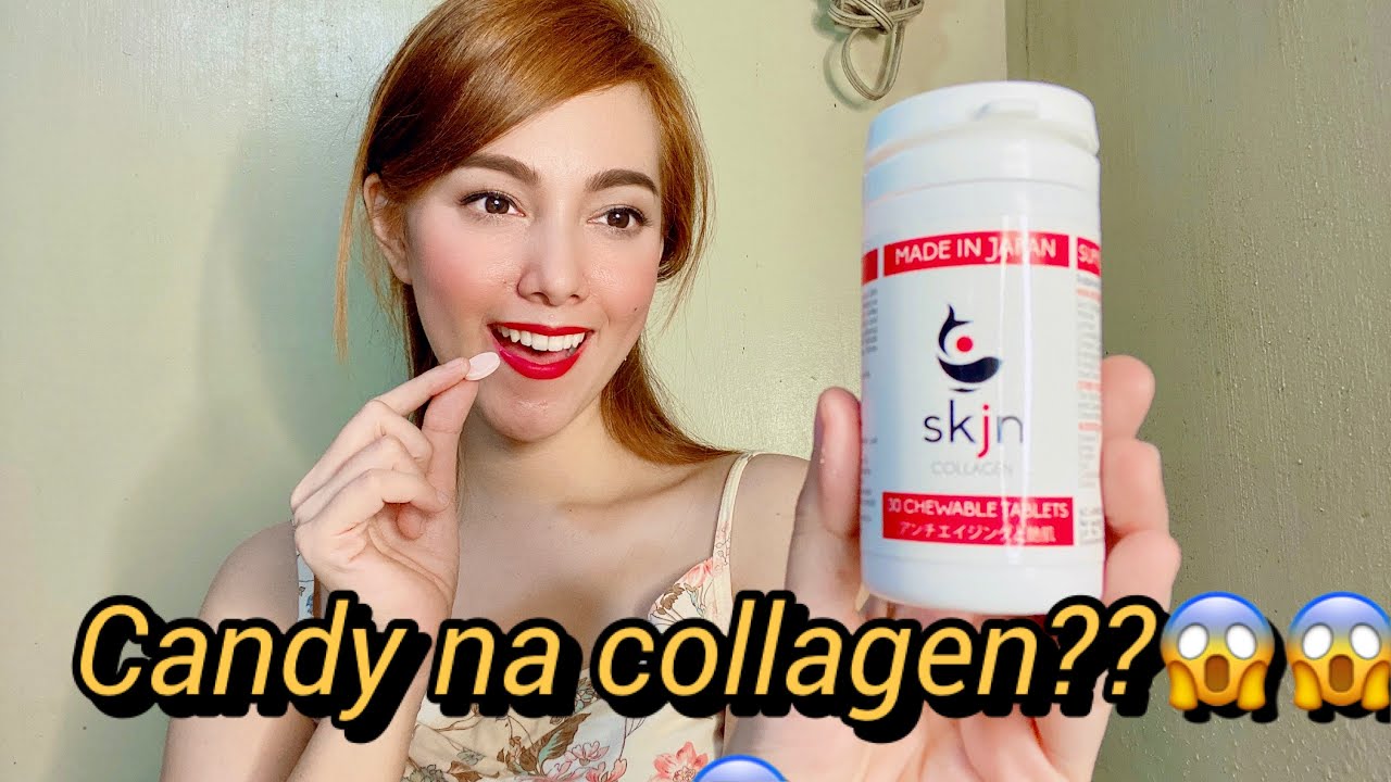 Skjn Collagen chewables tablets review | Joyce Ann - YouTube