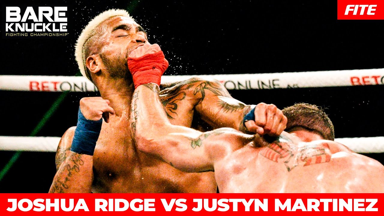 Gloves Off, Fists Fly: Joshua Ridge vs Justyn Martinez |BKFC Fight ...