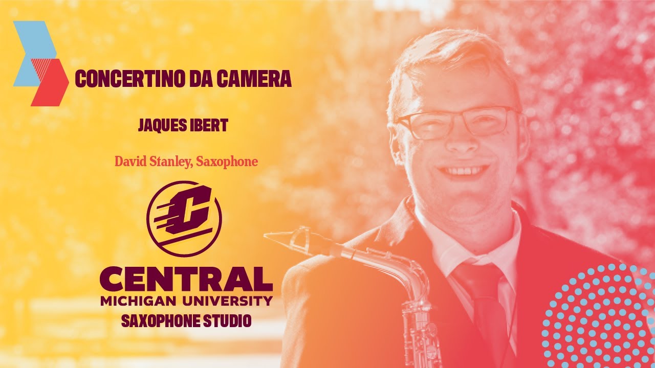 Concertino da Camera | David Stanley, alto saxophone - YouTube