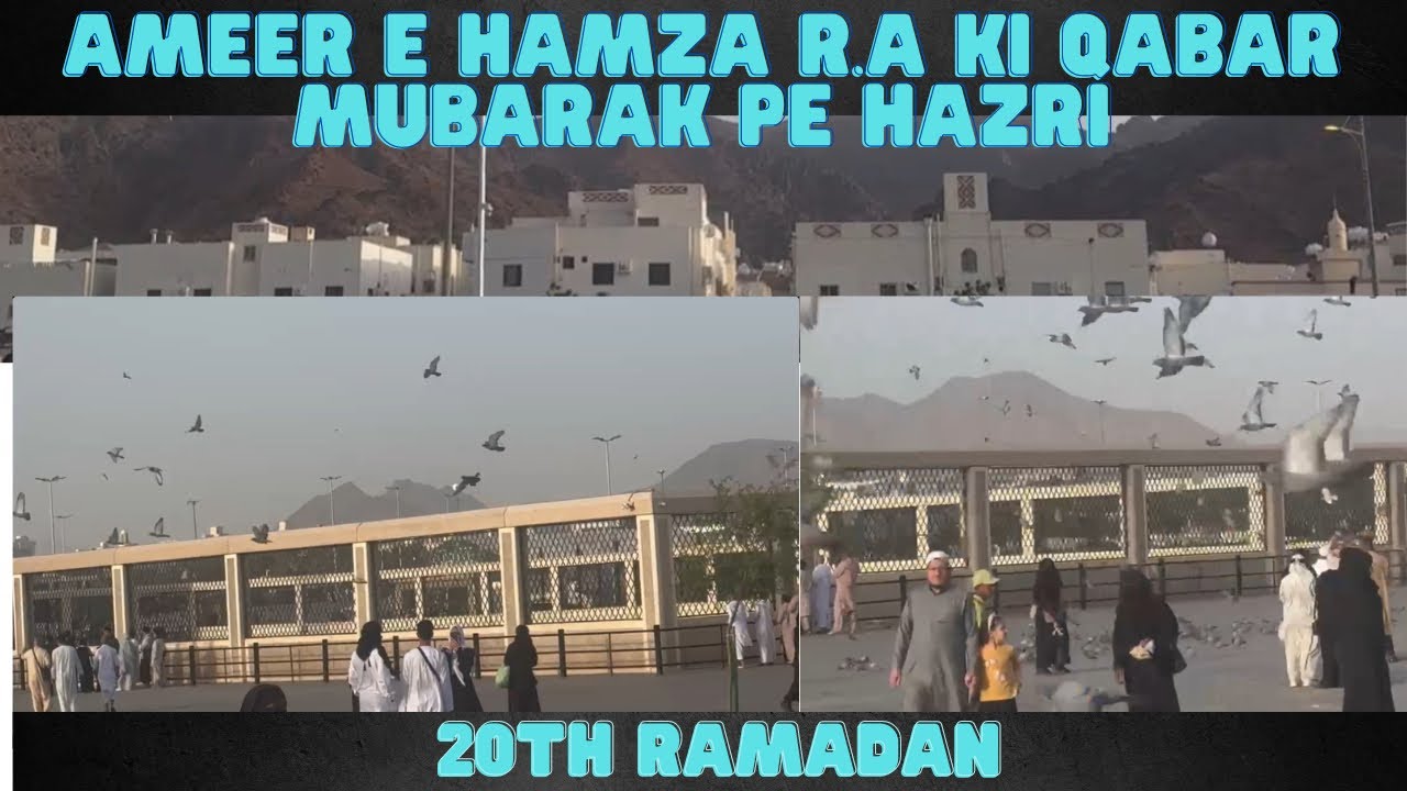 Syed Ameer E Hamza Ki Qabar Mubarak Pe Hazri Di | 20th Ramadan Mubarak ...