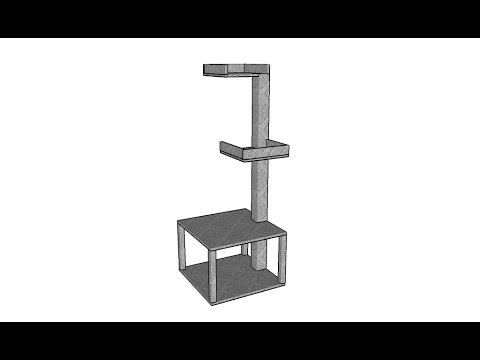 Cat tower plans - YouTube