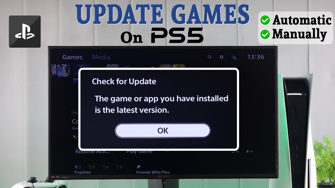 PS5: How To Update Games! [Manually and Automatic] - YouTube
