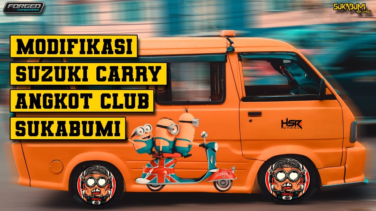 Modifikasi Suzuki Carry (Angkot) Memakai Velg Type Formula Ring 15 ...