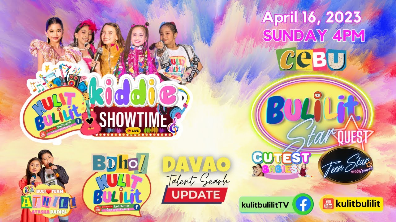 Kulit Bulilit Kiddie Showtime 16 April 2023 - YouTube