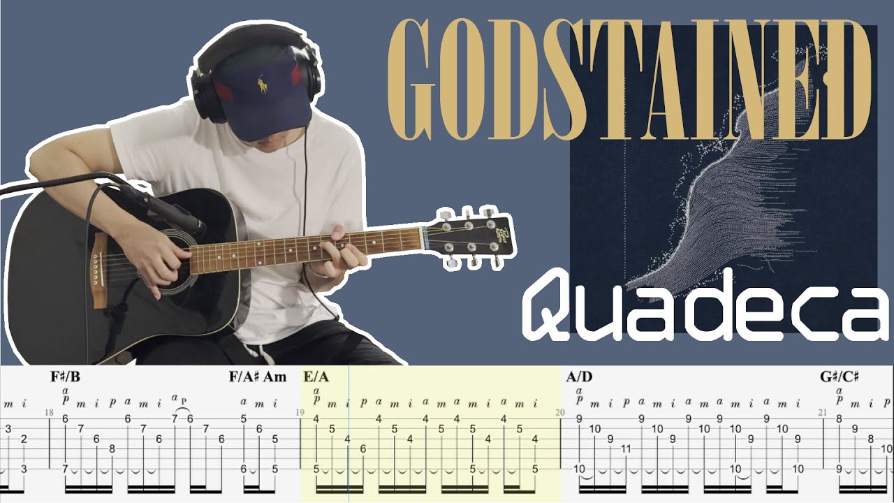 Quadeca - GODSTAINED | FULL Guitar Tab | Cover | Lesson | Tutorial ...