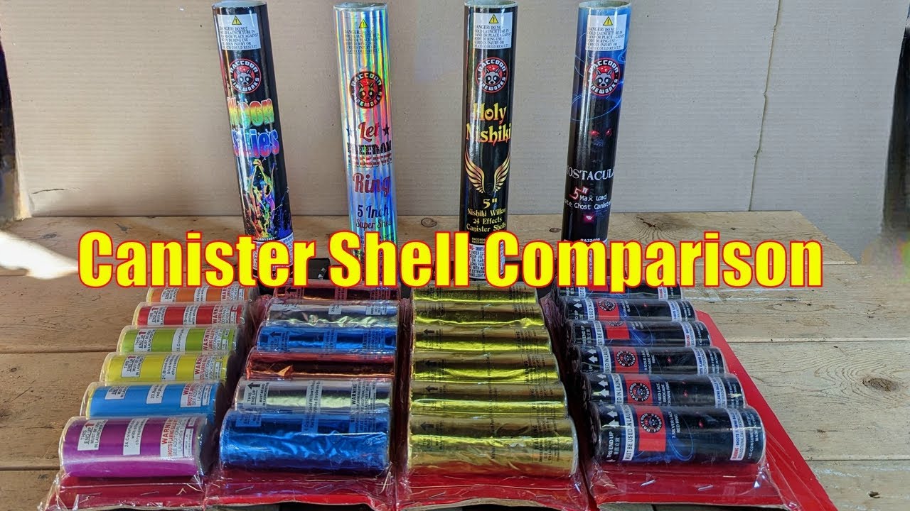 Raccoon Canister Shell Comparison! (Four Kits) - YouTube