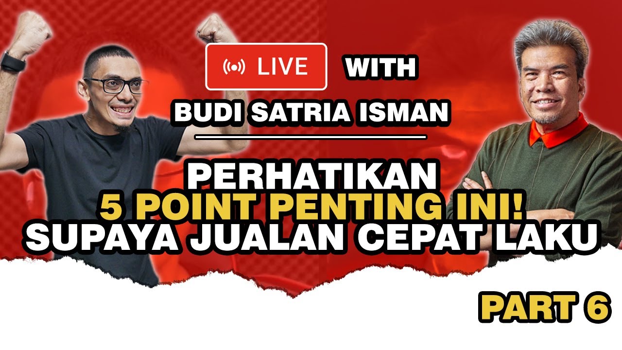 💯 PART 6 (END) | Ikuti strategi ini! Meningkatkan pemasaran ala Budi ...