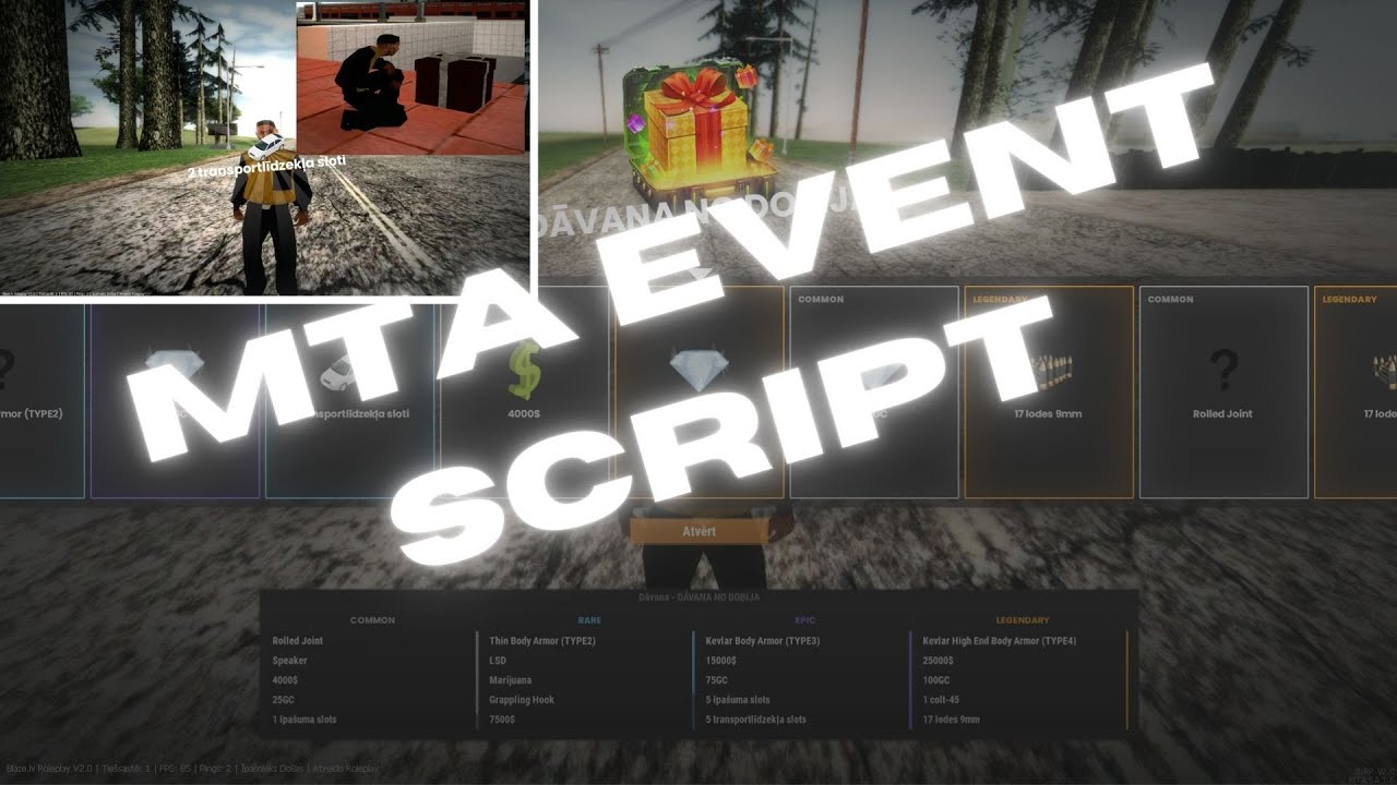 MTA Gift Event Script - YouTube