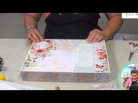 Scrap Decor no MDF - Efeito Lindo - YouTube