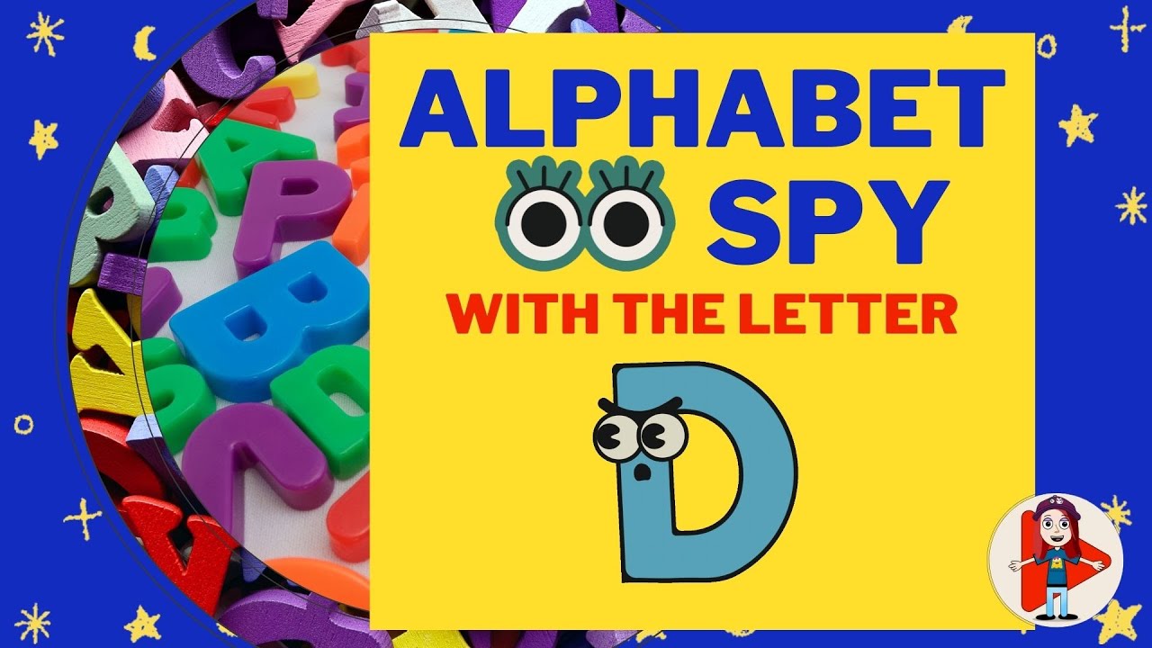 Alphabet I SPY! Letter D: Learning Your Alphabet for Preschool ...