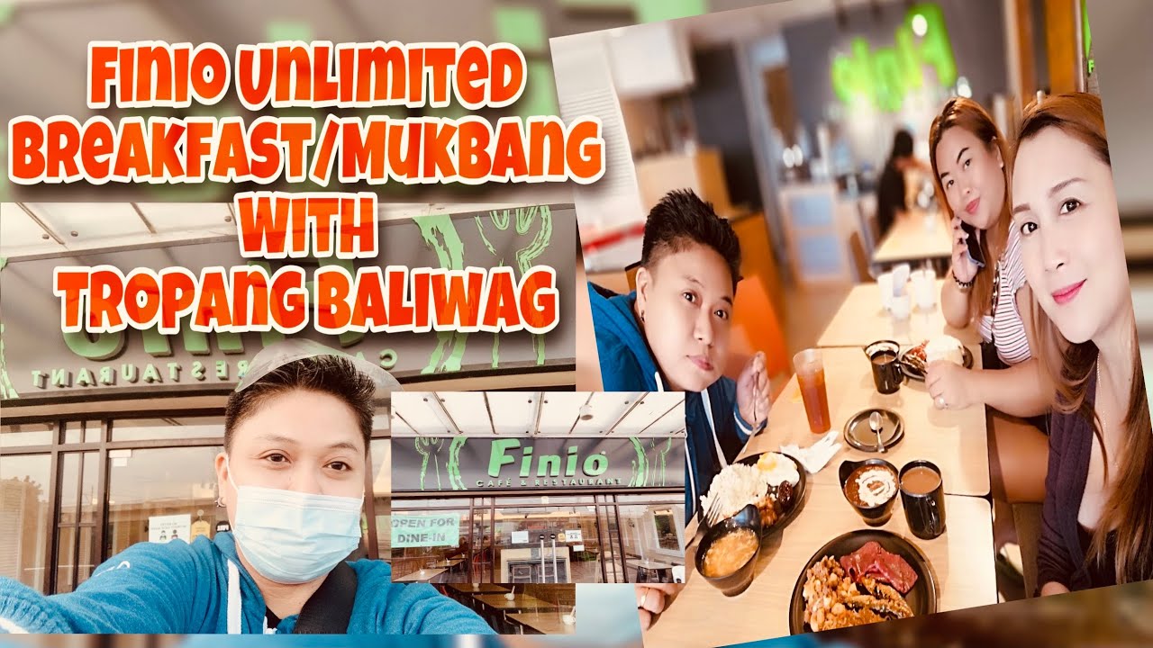 Finio Unlimited Breakfast Mukbang With Tropang Baliwag - YouTube
