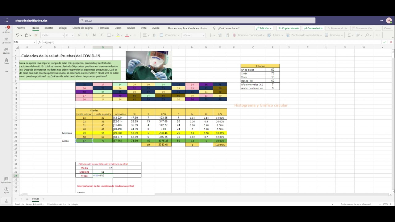 Como sacar la moda en exel SM - YouTube