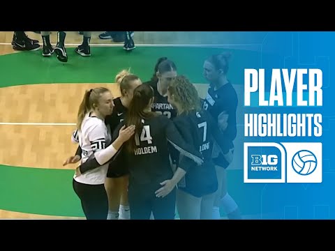 Alanah Clemente Highlights vs. Michigan State | Oregon Volleyball | 11/09/2025