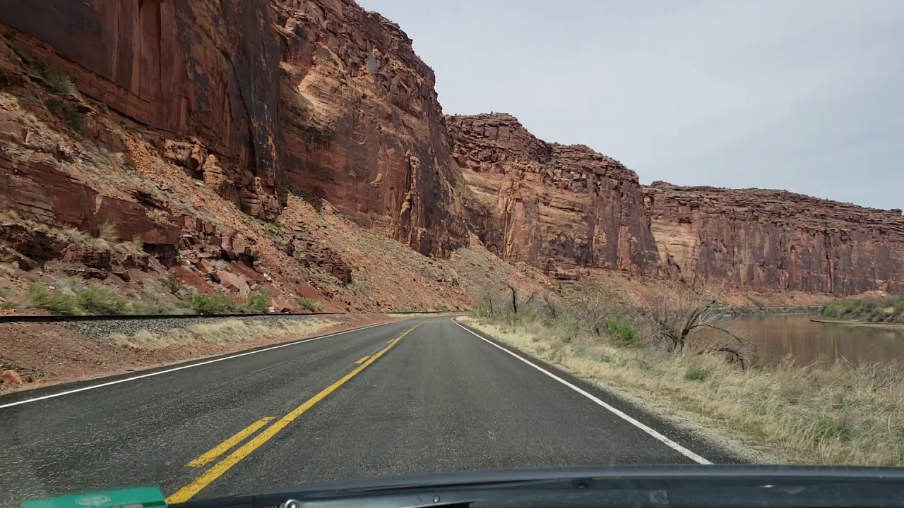 Utah Potash Road (Lower Colorado River Scenic Byway) part 4 - YouTube