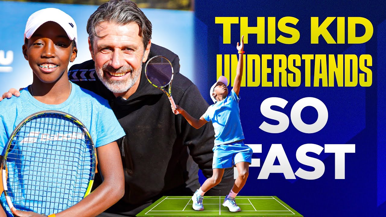 Amazing backhand and serve instant changes with Denzell Darkey | ONE ...