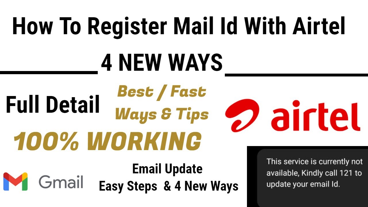 How To Register Email Id In Airtel Update Email On Airtel 4 New Ways To Update Mail Id how-to-register-email-id-in-airtel-update-email-on-airtel-4-new-ways-to-update-mail-id