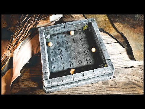 Making the Runic Altar for Tabletop Gaming and Witchcraft Chill ...