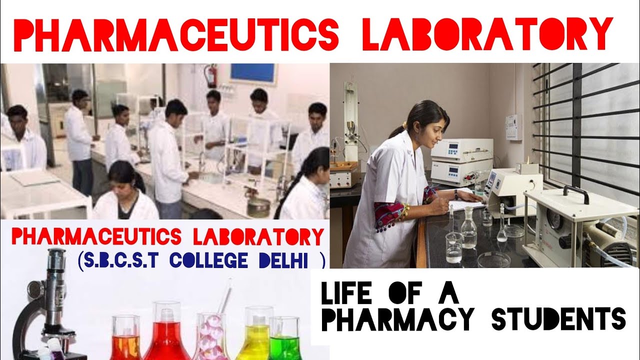Pharmaceutics Laboratory / Life of a pharmacy students - YouTube