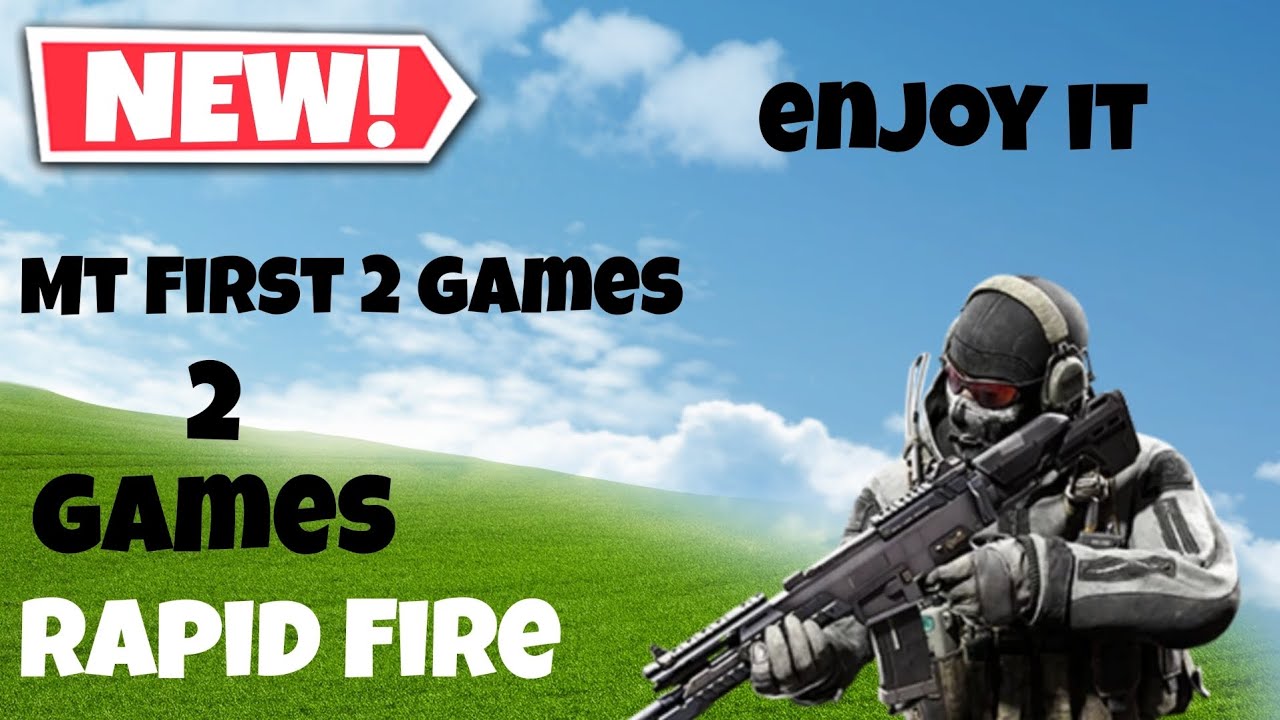 My first 2 game as a Youtuber | RAPID FIRE ( MODE ) Multiplayer future ...