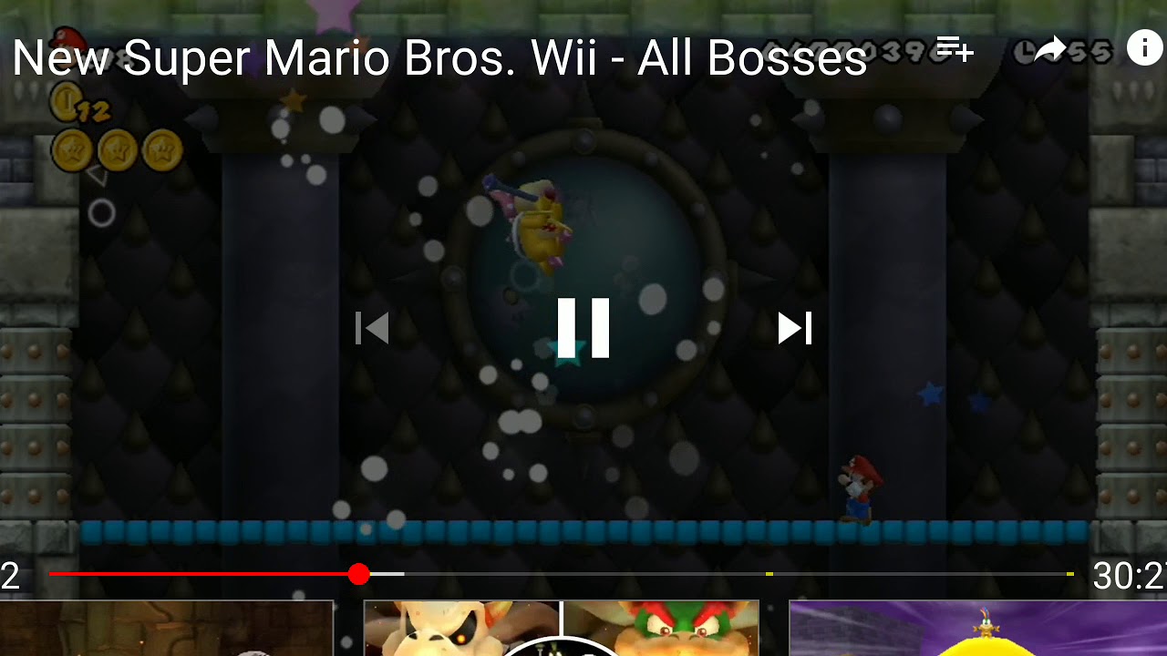 New Super Mario Bros Wii - Boss Wendy Screaming - YouTube