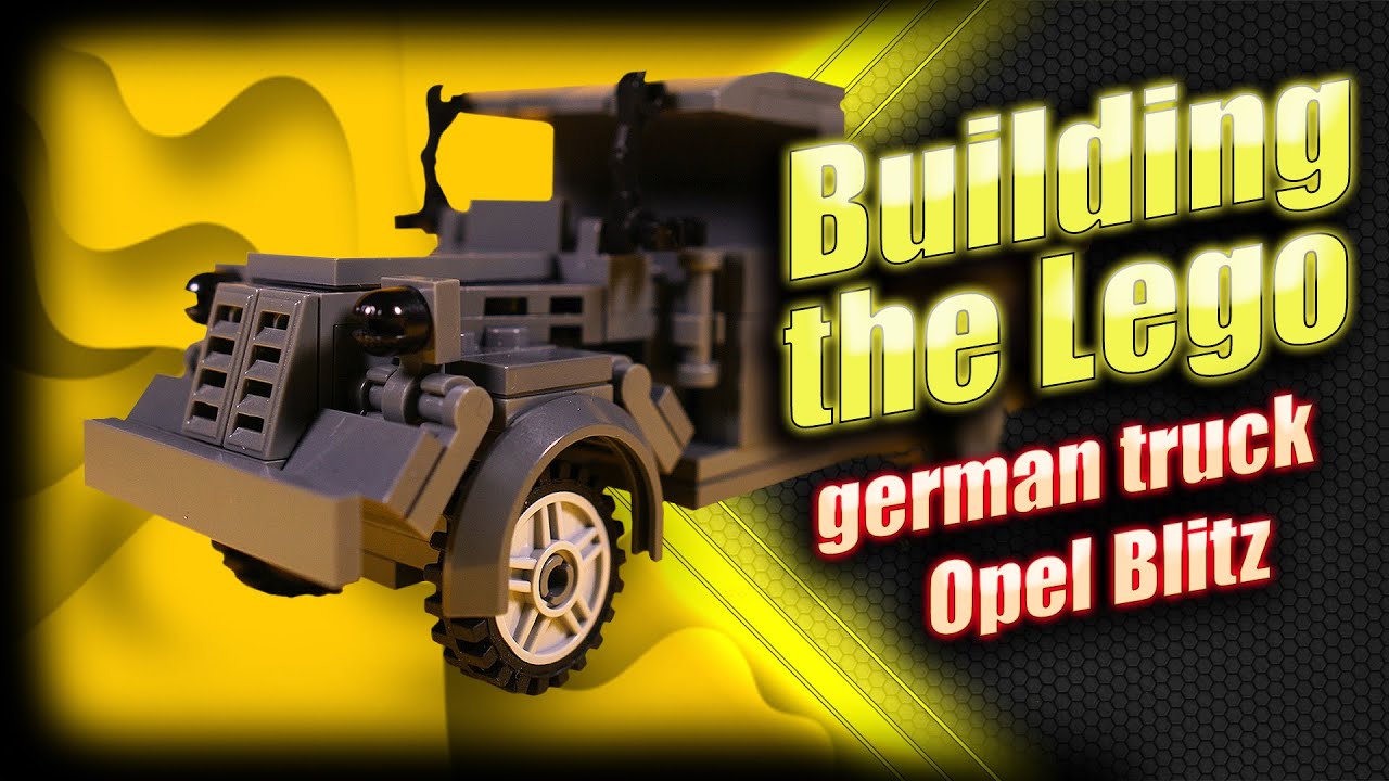 🟢Building the Lego german truck Opel Blitz WW2 - YouTube