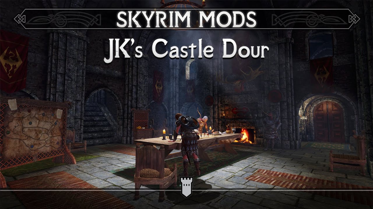 JK's Castle Dour | Skyrim Mods (SE/AE) - YouTube