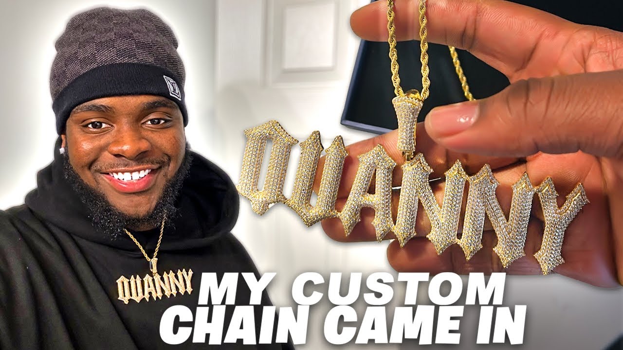 MY NEW CUSTOM $1000 CHAIN CAME IN FROM ICEZEUS | BEST CUSTOM EVER ...