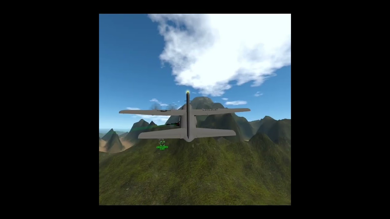 AC-130 simple planes vr game play - YouTube