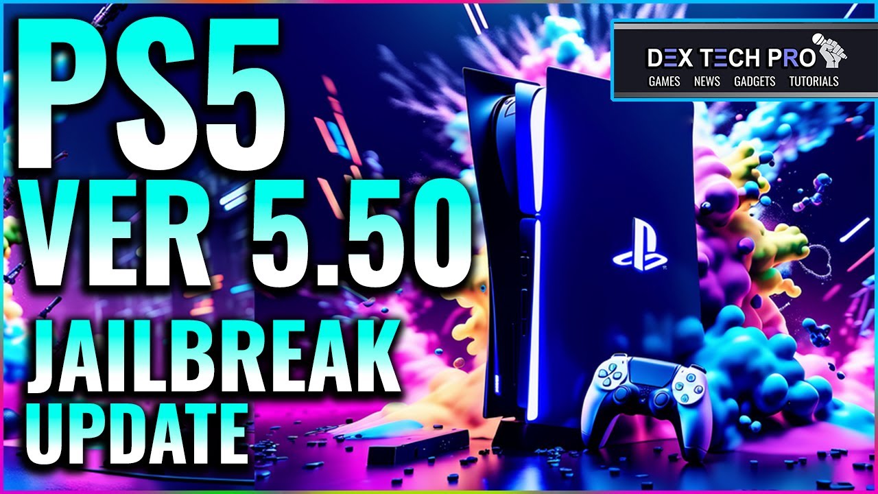 PS5 Jailbreak Ver 5.50 Update News - YouTube