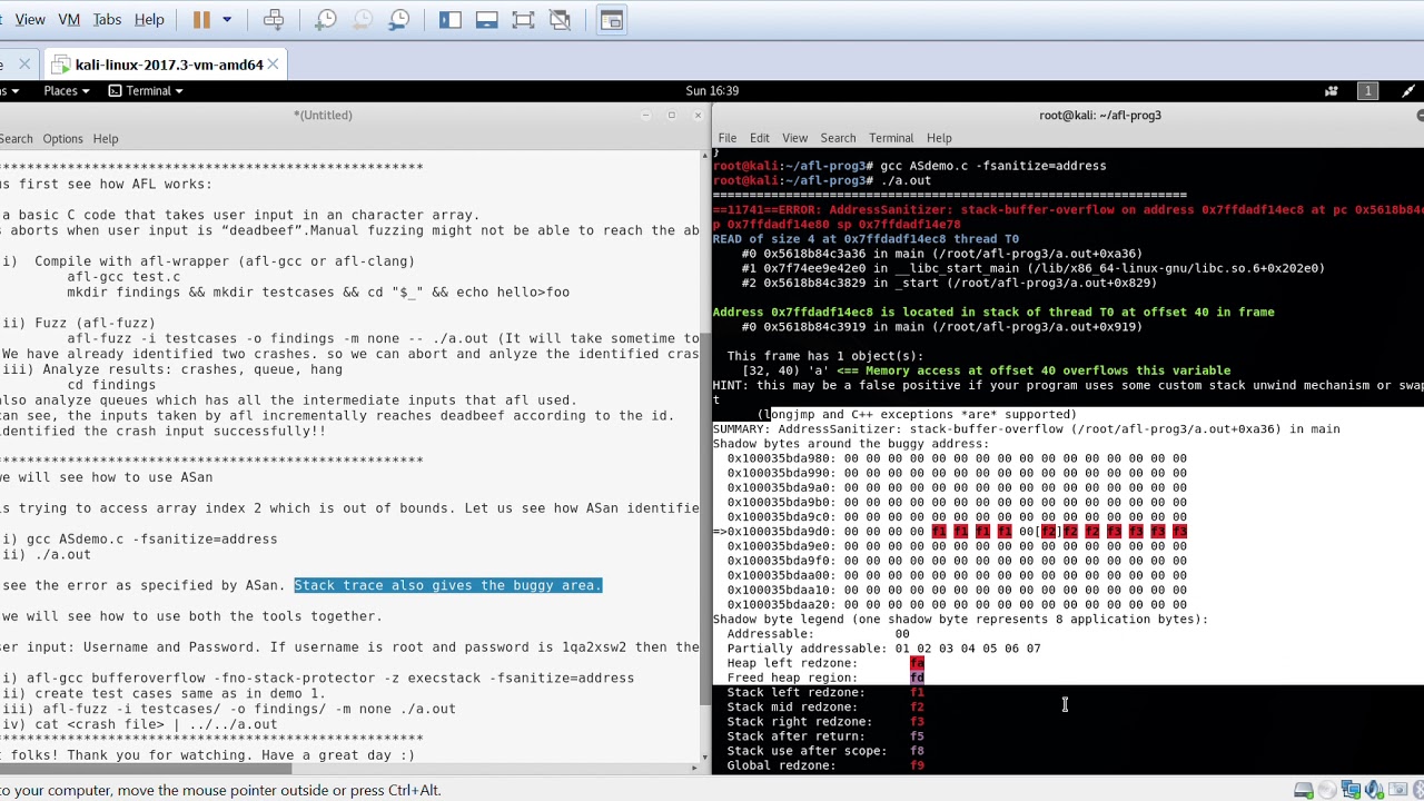 SSP 2018 ec TJain Symbolic Execution AFL ASAN - YouTube