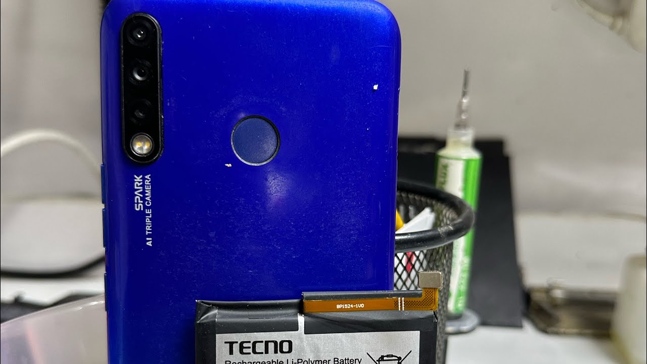 Tecno Spark 4 KC2 Battery Replacement 2023 - YouTube