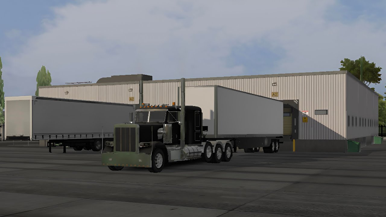 Back At The Loading Dock Dry Van Hauling ! [ Universal Truck Simulator ...
