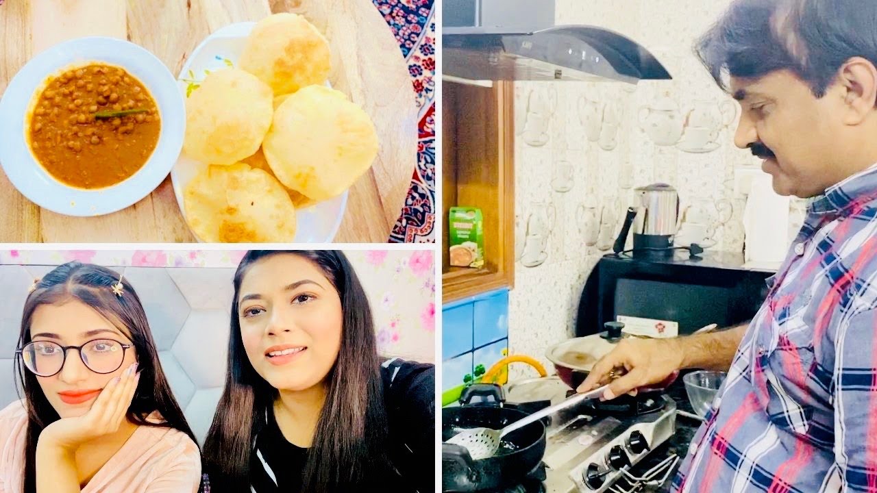 Papa In The Kitchen For The First Time | A Day In My Life | SAMREEN ALI ...