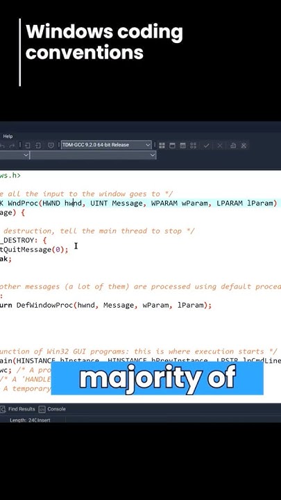 windows coding conventions - C++ windows programming - YouTube