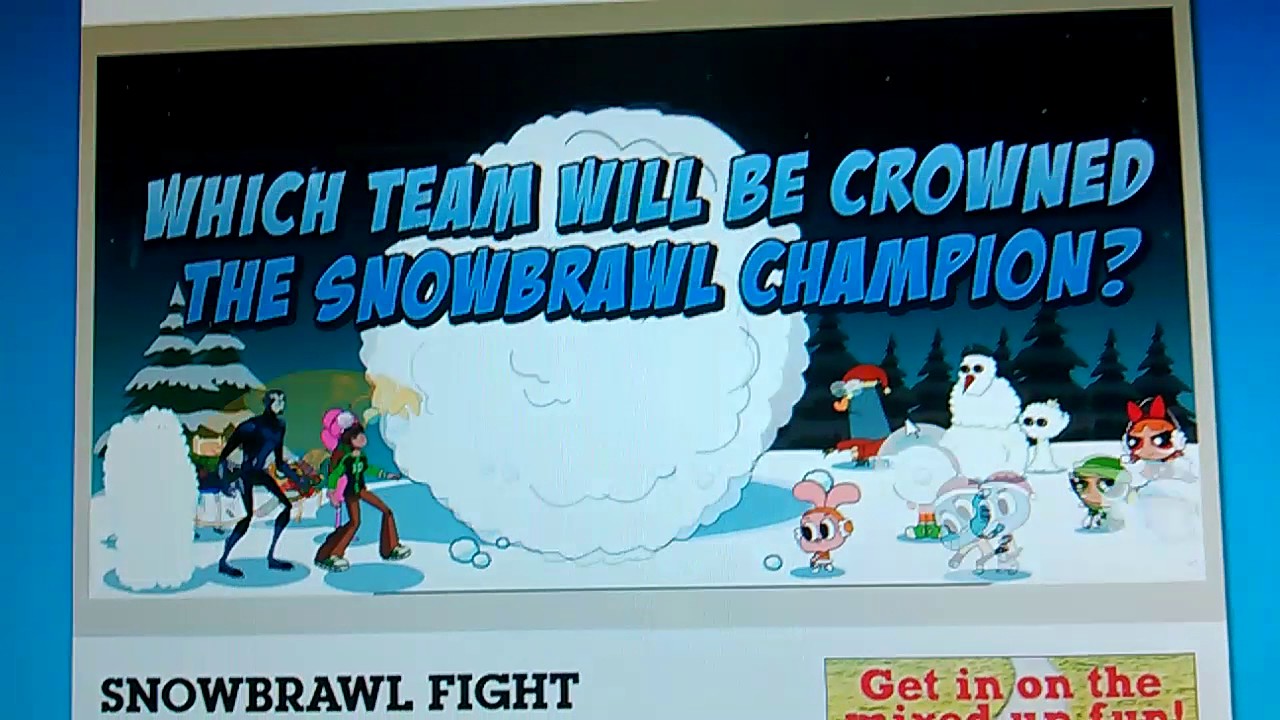 Snowbrawl fight madness game play - YouTube