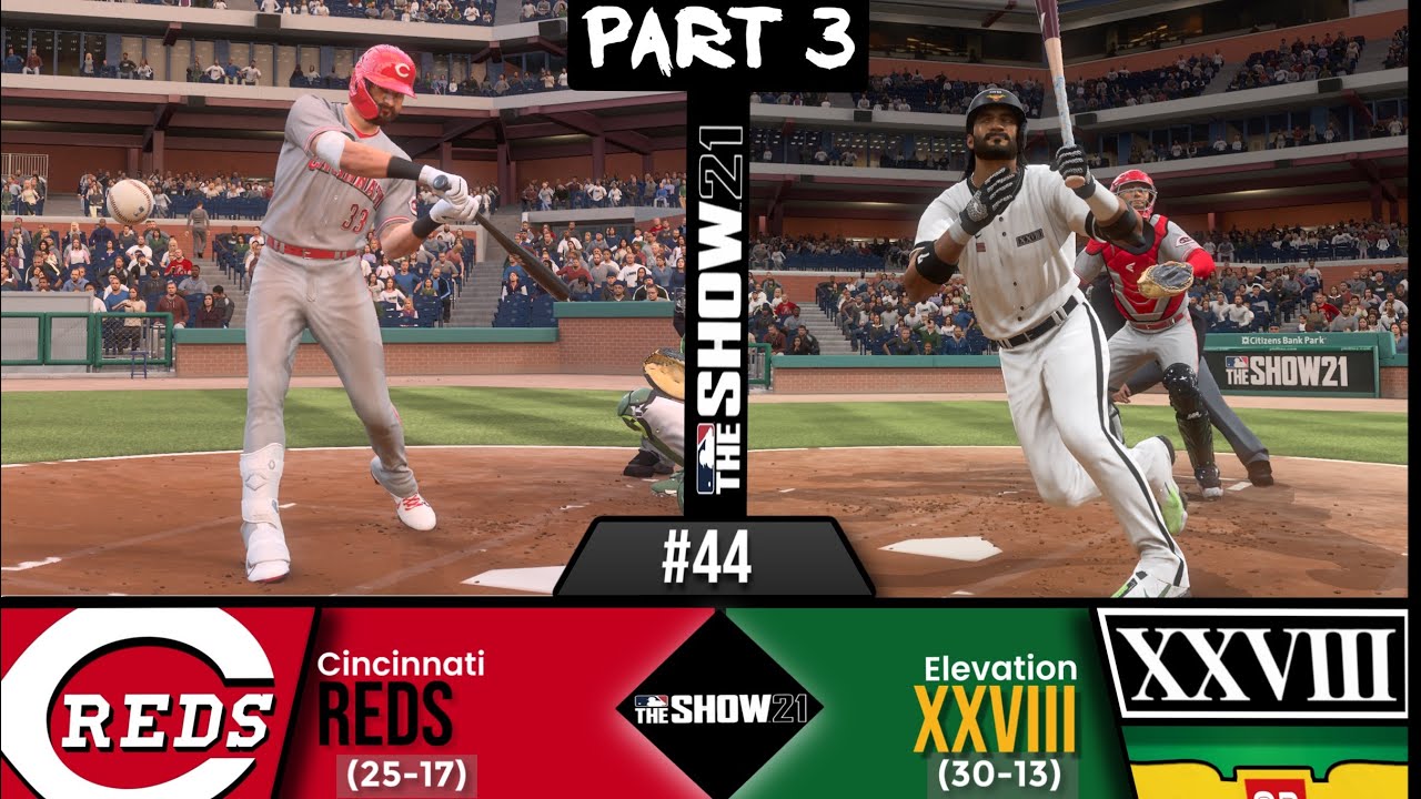 MLB The Show 21 - #44 | Season 3 | Part 3 - Cincinnati Reds vs ...