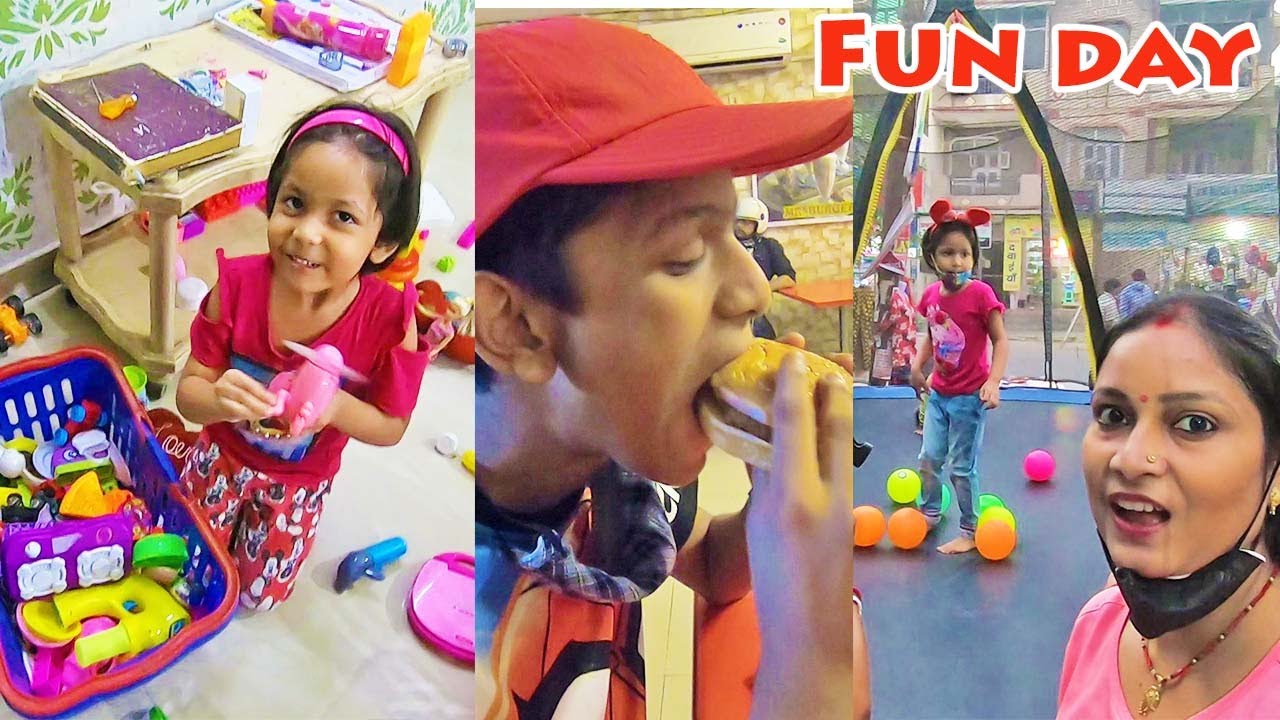 fun with children in local market..👨‍👩‍👧‍👦 after six month - YouTube