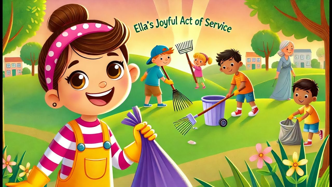 Ella’s Joyful Act of Service | Teaching Kids About Helping Others - YouTube