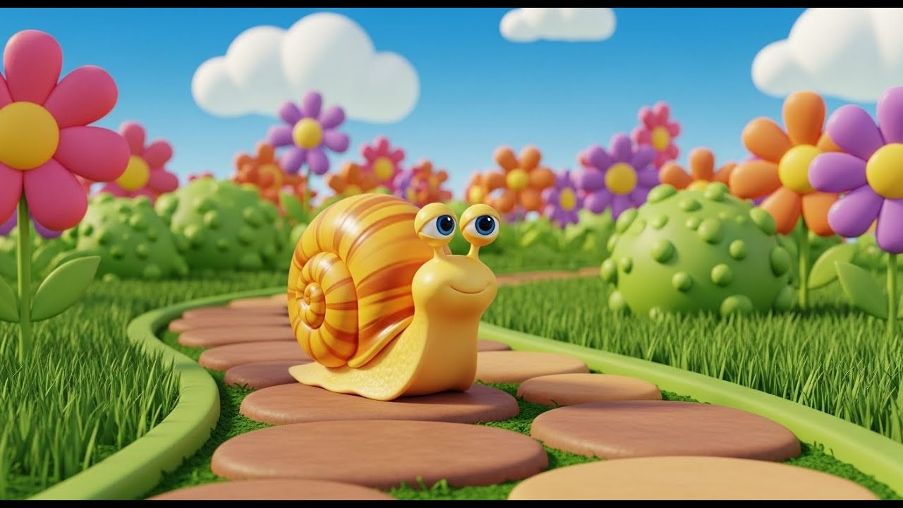 The Snail Who Loved the Alphabet | Children’s Nursery Rhyme Song - YouTube