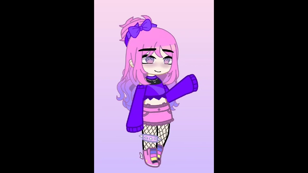 [ #shorts ] Pink and purple oc for @Summer ~° 💜💖🎀🍇 - YouTube