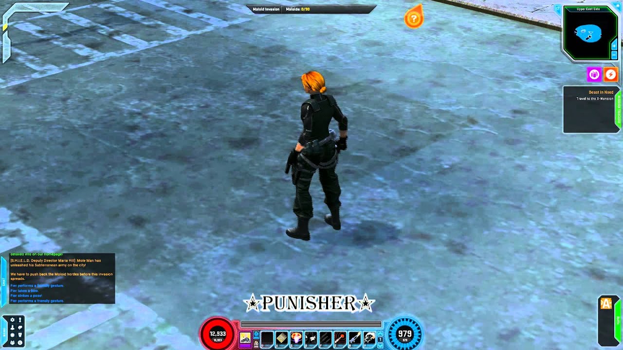 Marvel Heroes Immortals - ENHANCED Punisher Rachel Cole-Alves Costume ...