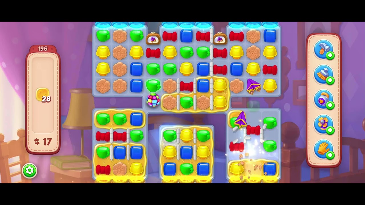 Homescapes Level 196 - YouTube