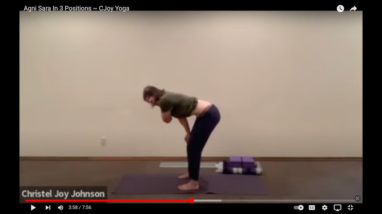 Agni Sara In 3 Positions ~ CJoy Yoga - YouTube