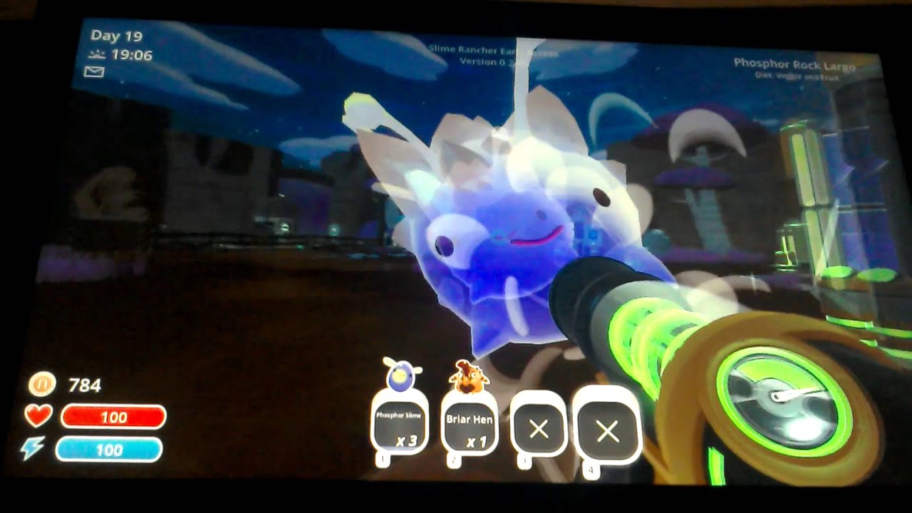 Phosphor slime |Slime Rancher| - YouTube