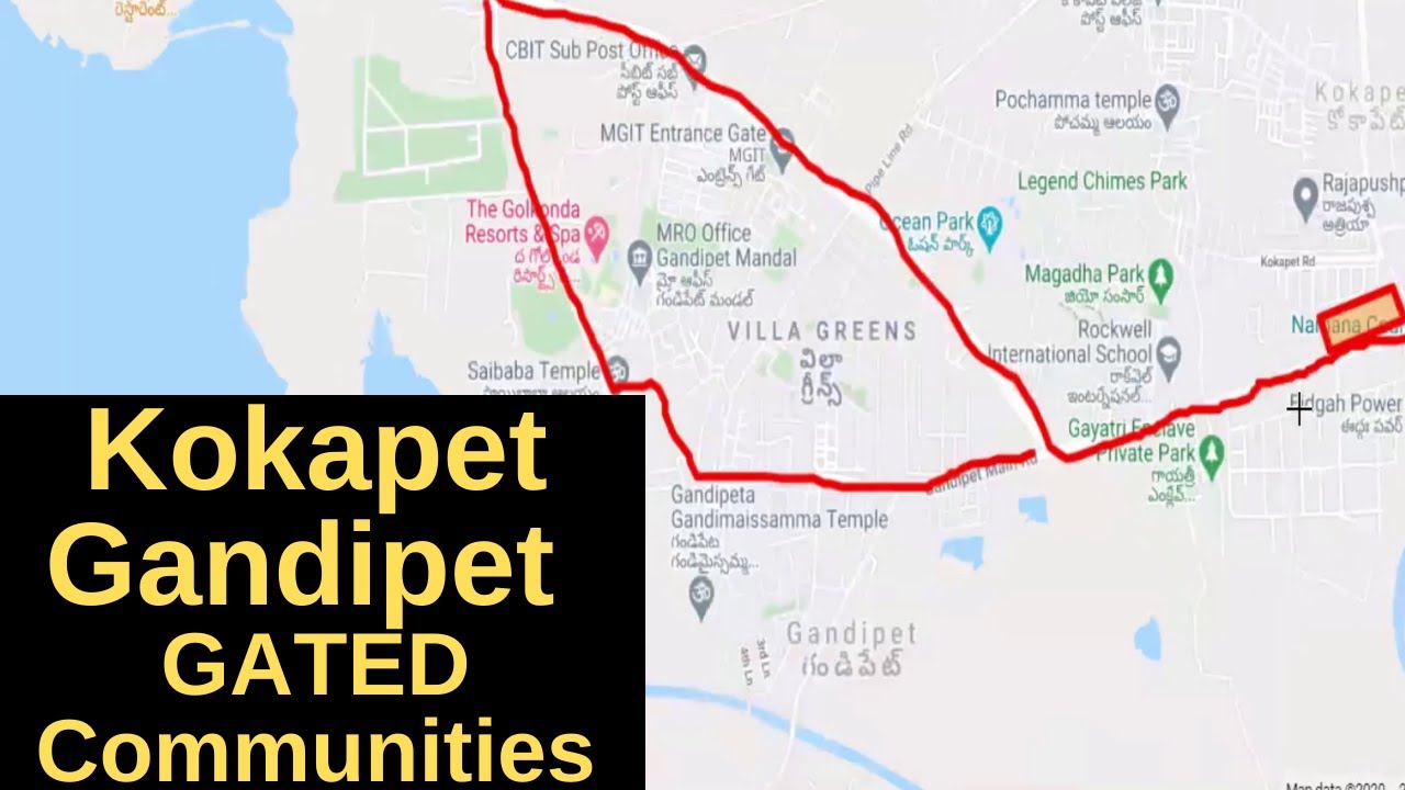Hyderabad new apartment projects - Gated communities in Kokapet - YouTube