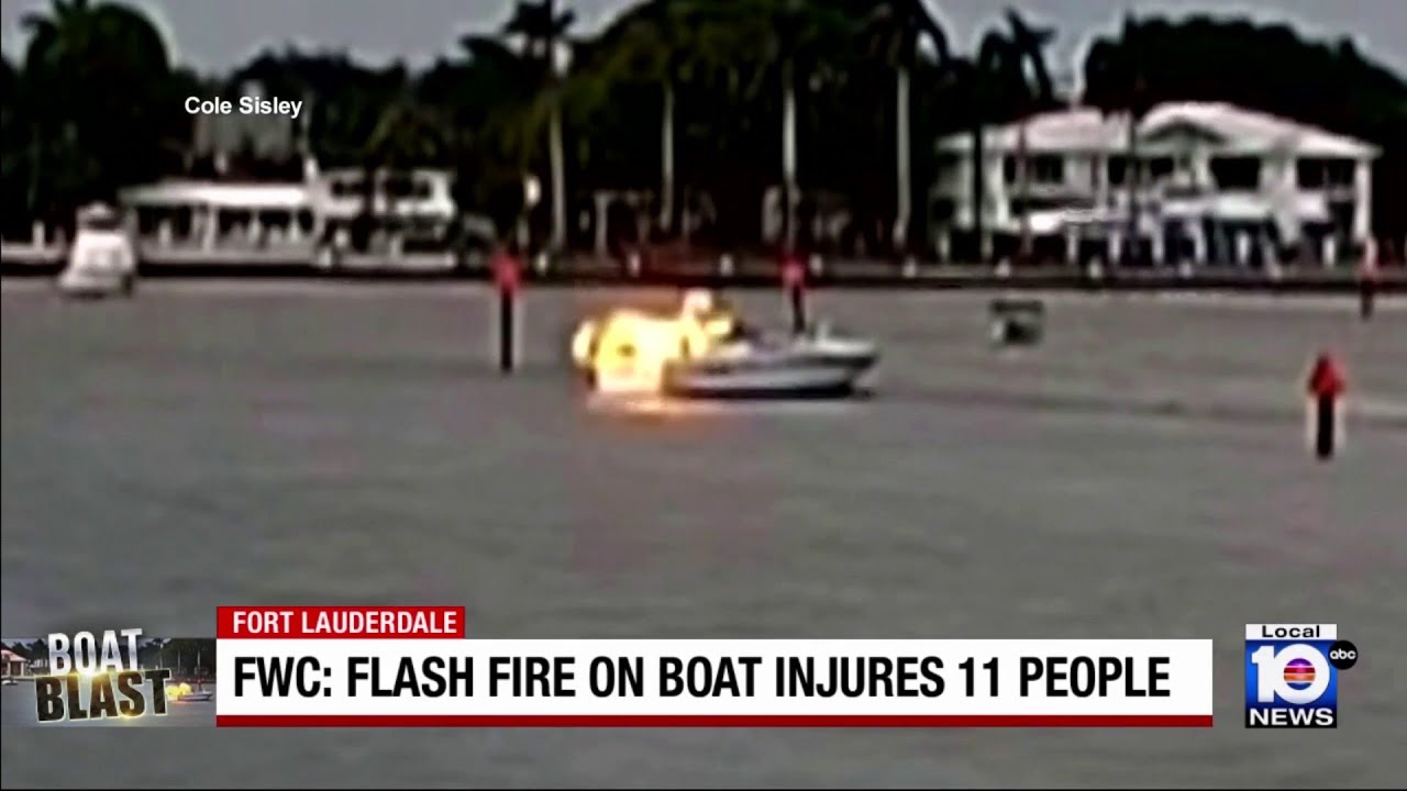 Most victims remain hospitalized after Fort Lauderdale boat explosion ...