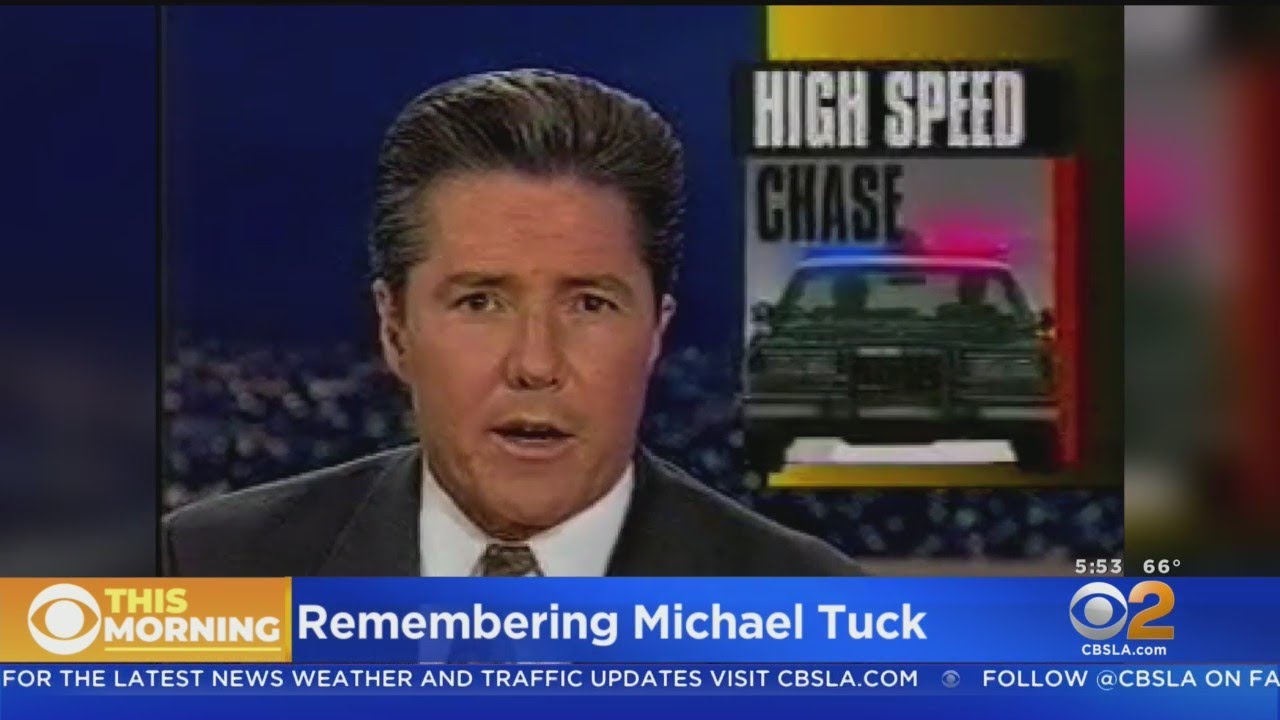 Former KCBS anchor Michael Tuck dies at 76 - YouTube