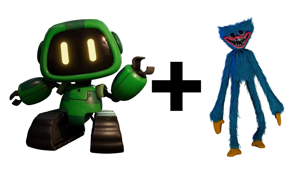 Boogie Bot + Huggy wuggy Poppy playtime chapter 2 animation - YouTube