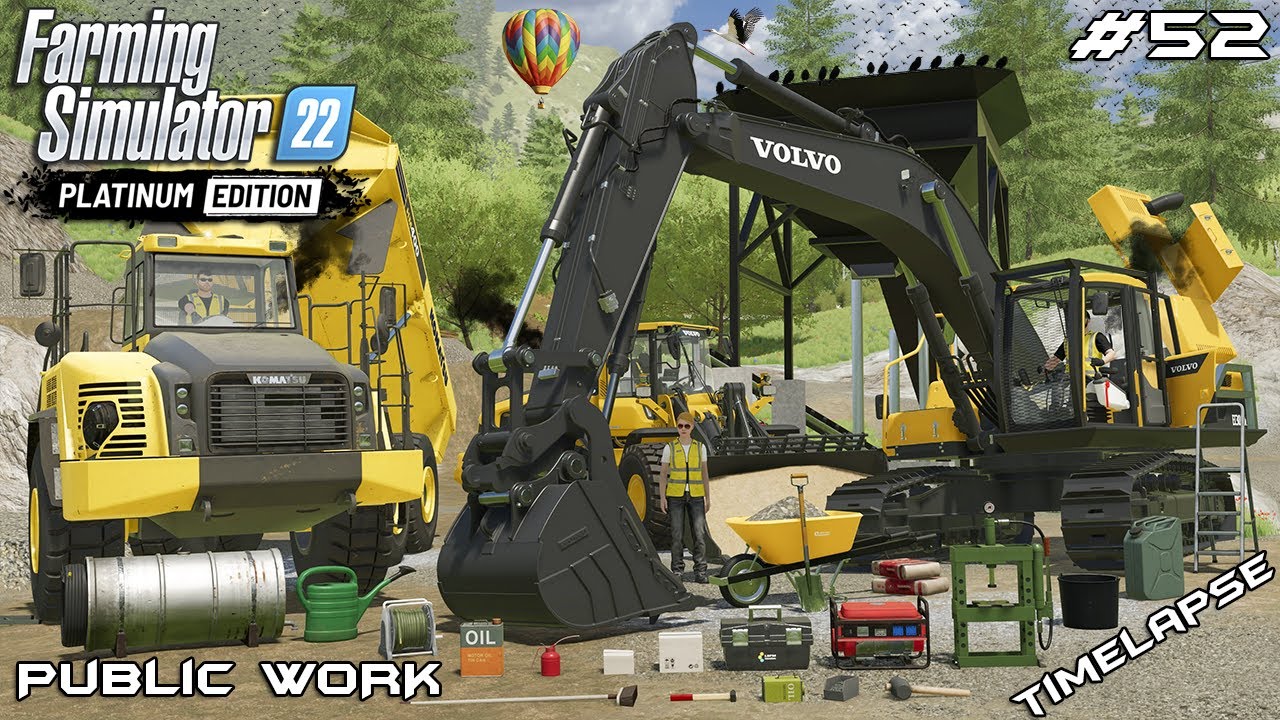 Processing RIVERSAND into SAND & GRAVEL in MINE | Public Work | Farming ...